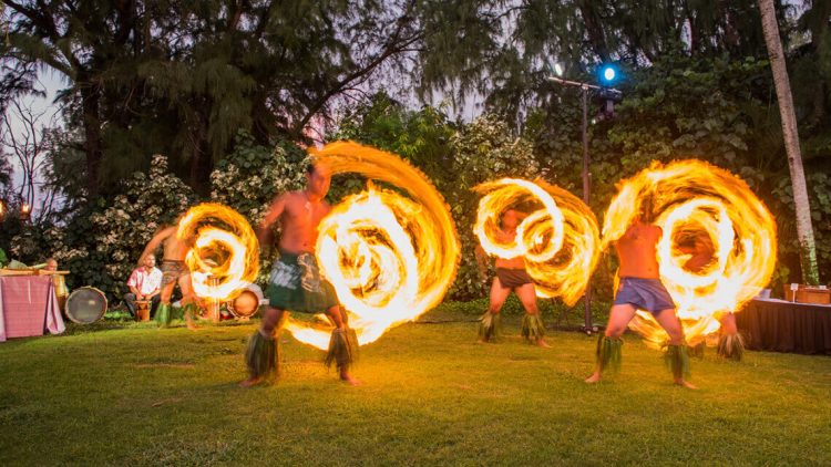 Fire Knife Dancers - Hawaii Hula Company